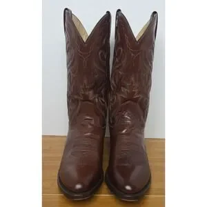 Dan Post | Shoes | Dan Post Milwaukee Brown Leather Western Pull On ...